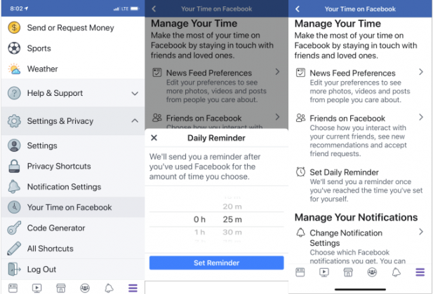 You Can Now See How Much Time You Spend On Facebook And Set Limit ...